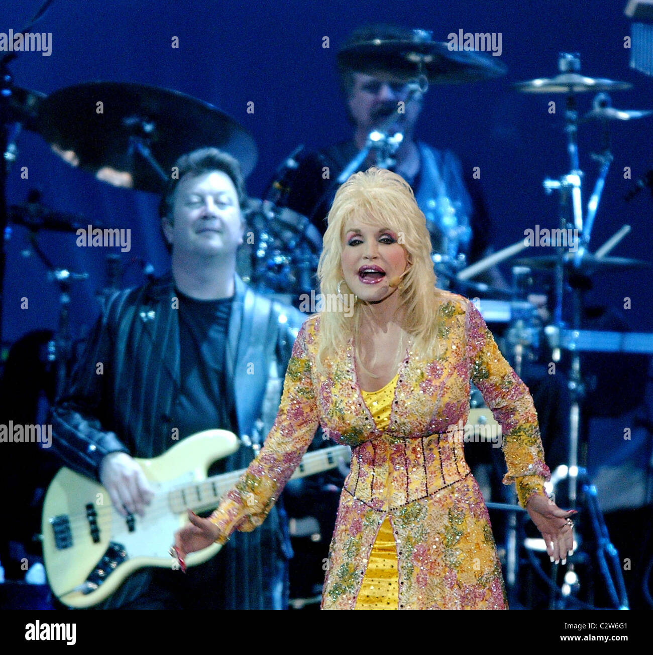 Dolly Parton performs in a concert at the Ahoy stadium Rotterdam, The ...