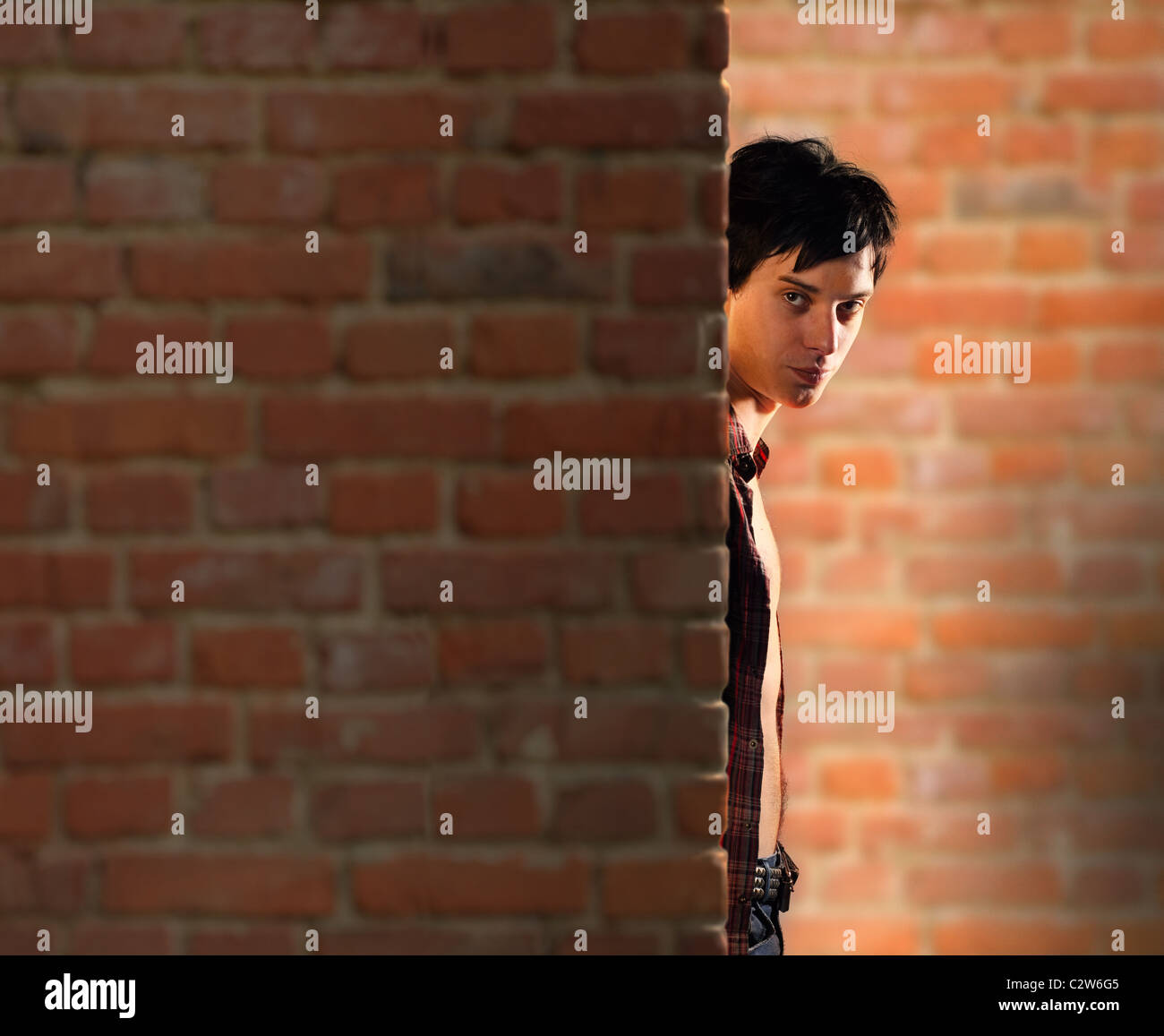 Wait waiting male masculine hi-res stock photography and images - Alamy