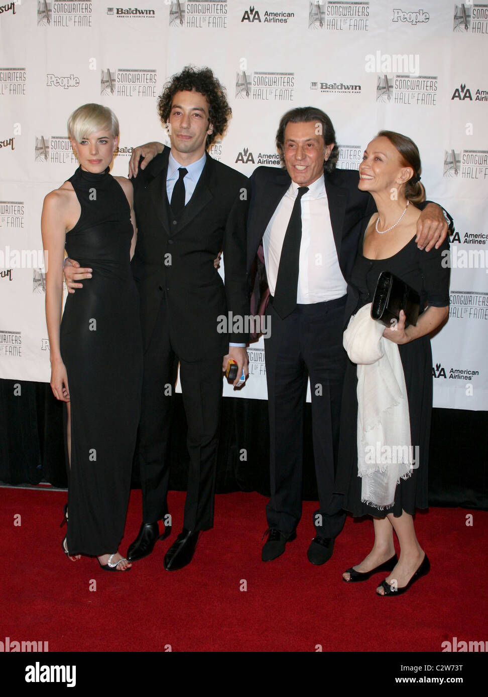 Agyness Deyn, Albert Hammond Jr., Inductee Albert Hammond and wife ...