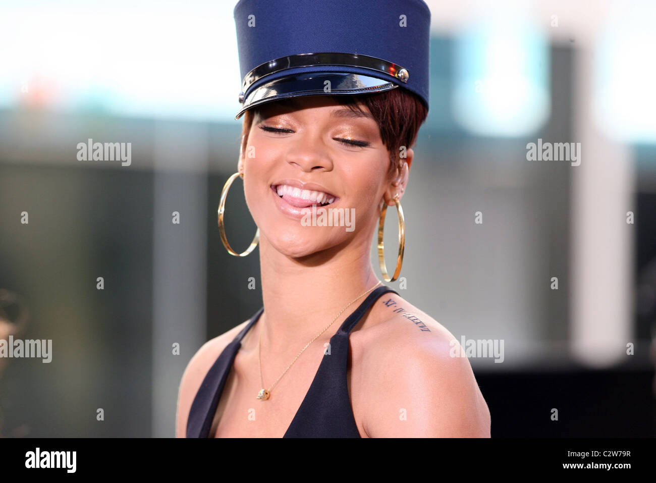 Rihanna performs live on 'The Today Show Concert Series' at Rockefeller ...