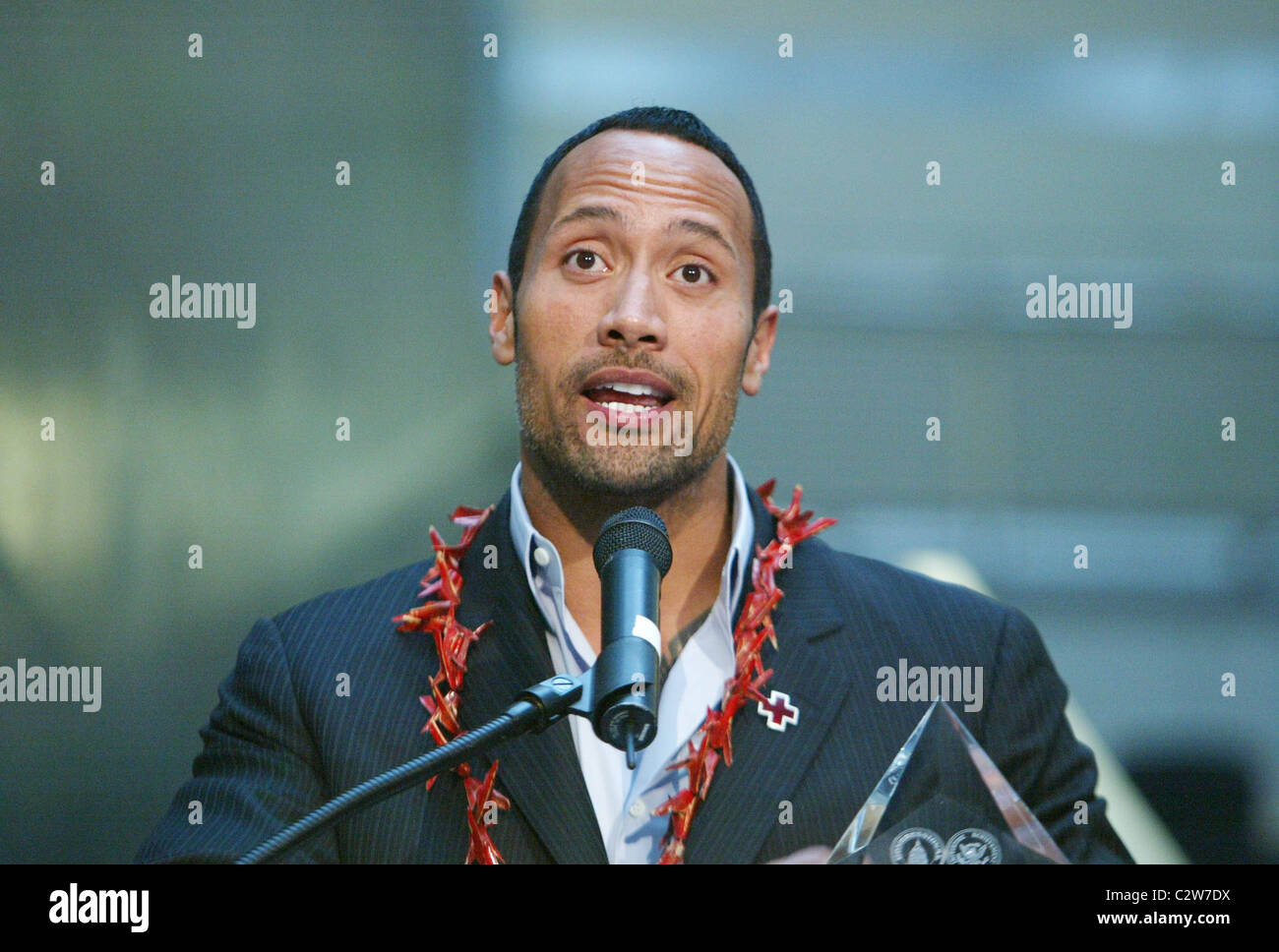 Dwayne Johnson aka The Rock attending the Congressional Awards 2008 ...