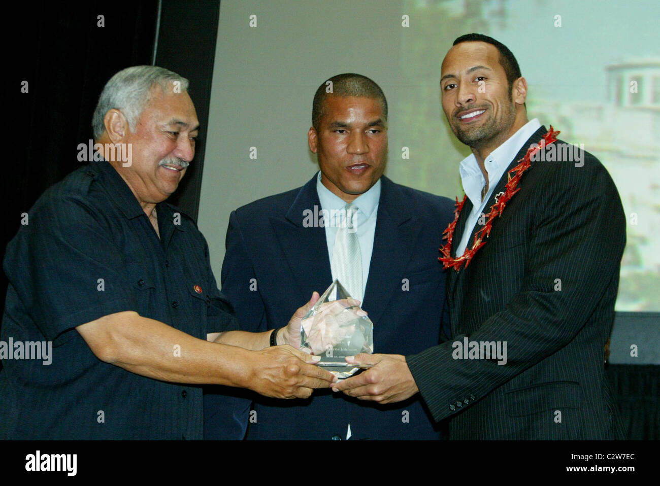 Dwayne Johnson aka The Rock attending the Congressional Awards 2008 ...