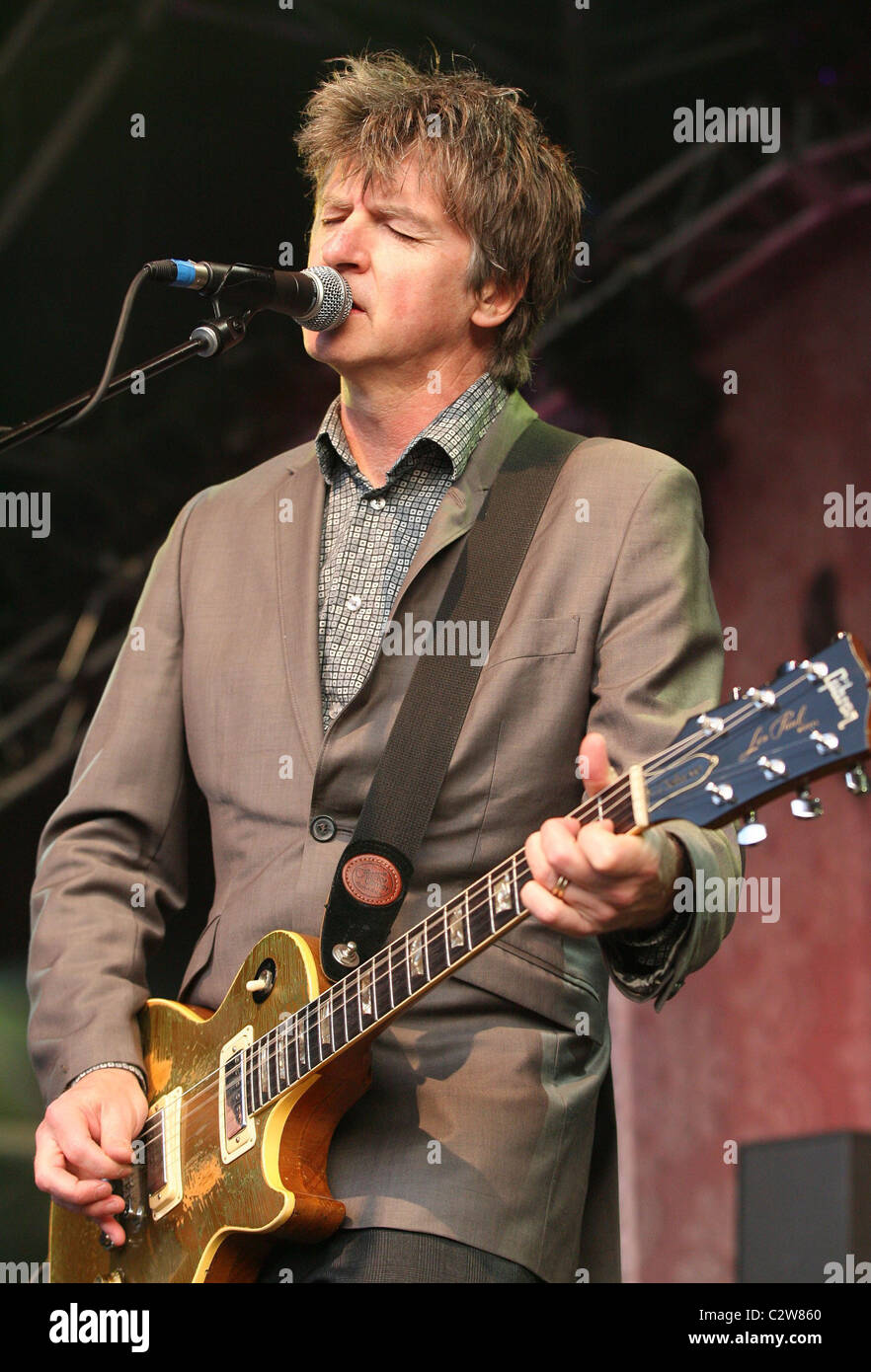 Neil Finn Crowded House performing in concert at Live Music 2008 at ...