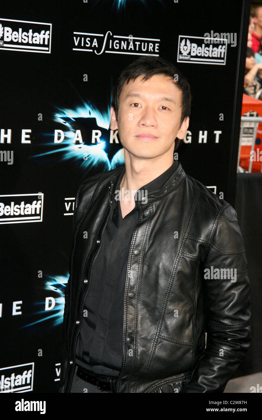 Chin Han New York Premiere of 'The Dark Knight' held at AMC Loews ...
