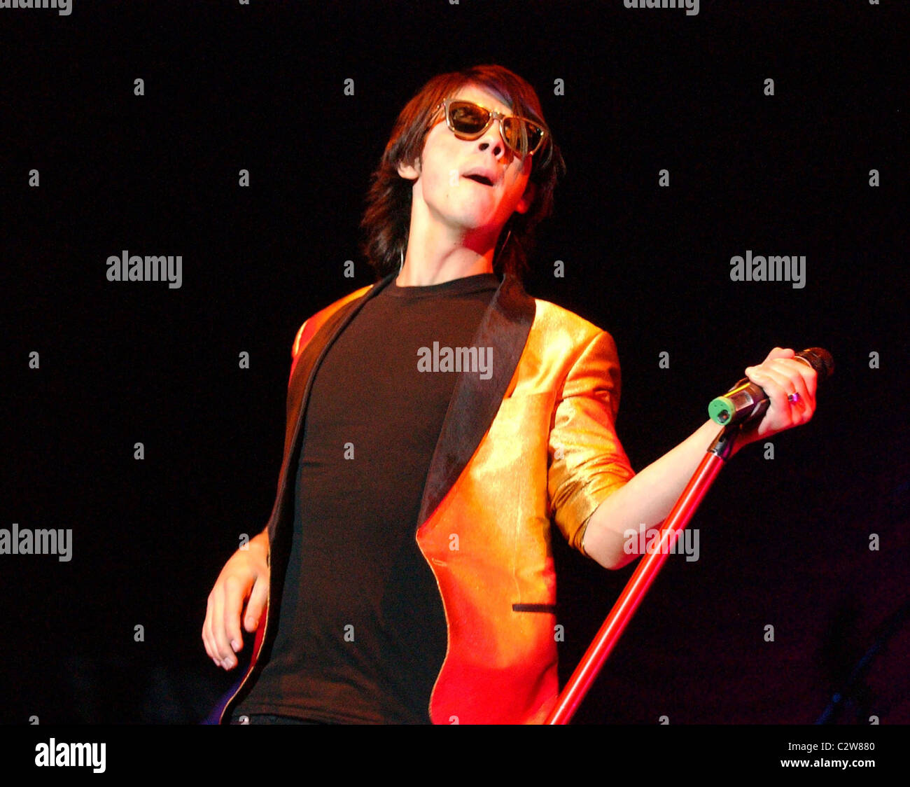 Joe Jonas The Jonas Brothers perform in concert at the Heineken Music ...