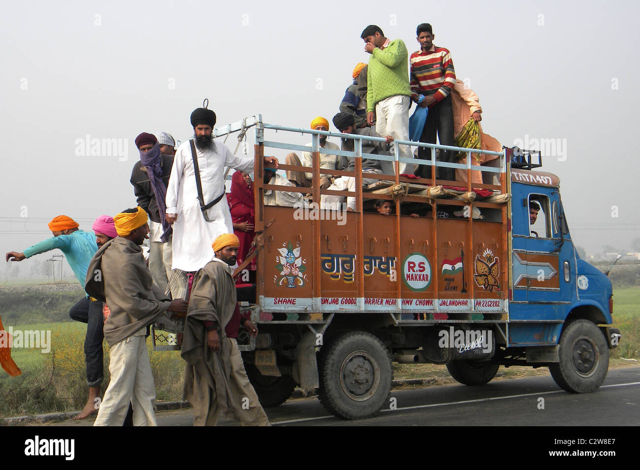Truck, Amristar, India Stock Photo - Alamy