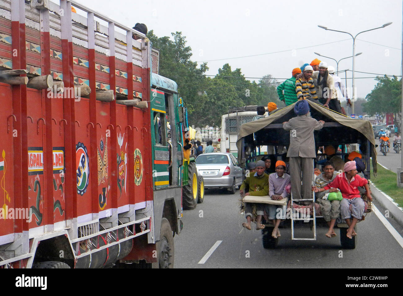 Indian transports, Amristar, India Stock Photo - Alamy