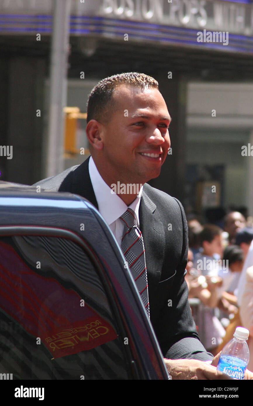 Alex Rodriguez 2008 MLB All-Star Week - Red Carpet Parade on 6th Avenue ...