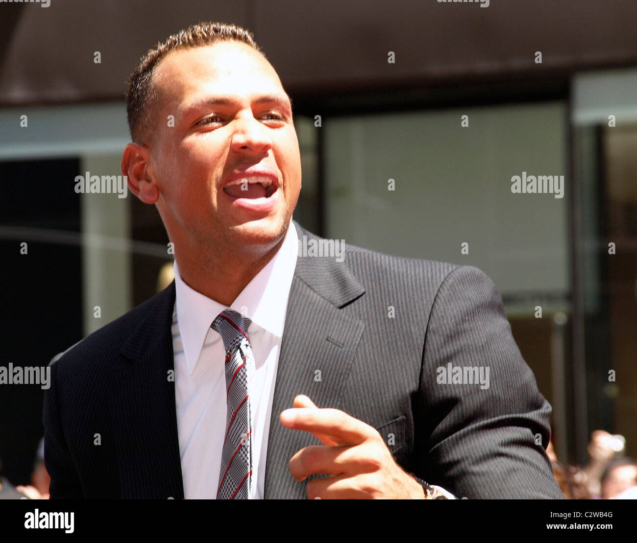 Alex Rodriguez 2008 MLB All-Star Week - Red Carpet Parade on 6th Avenue ...