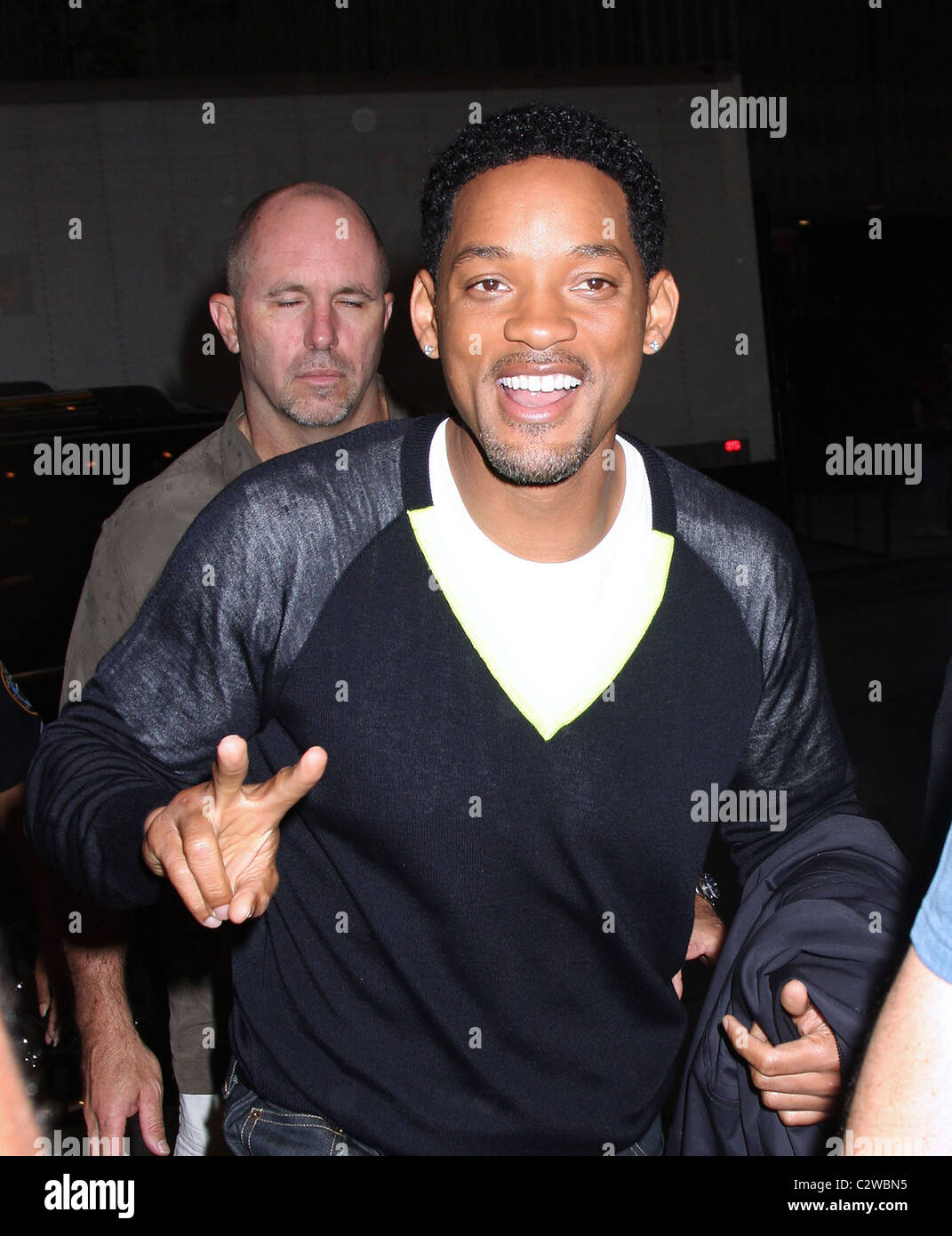 Will Smith at MTV TRL Studios in Times Square New York City, USA - 24. ...