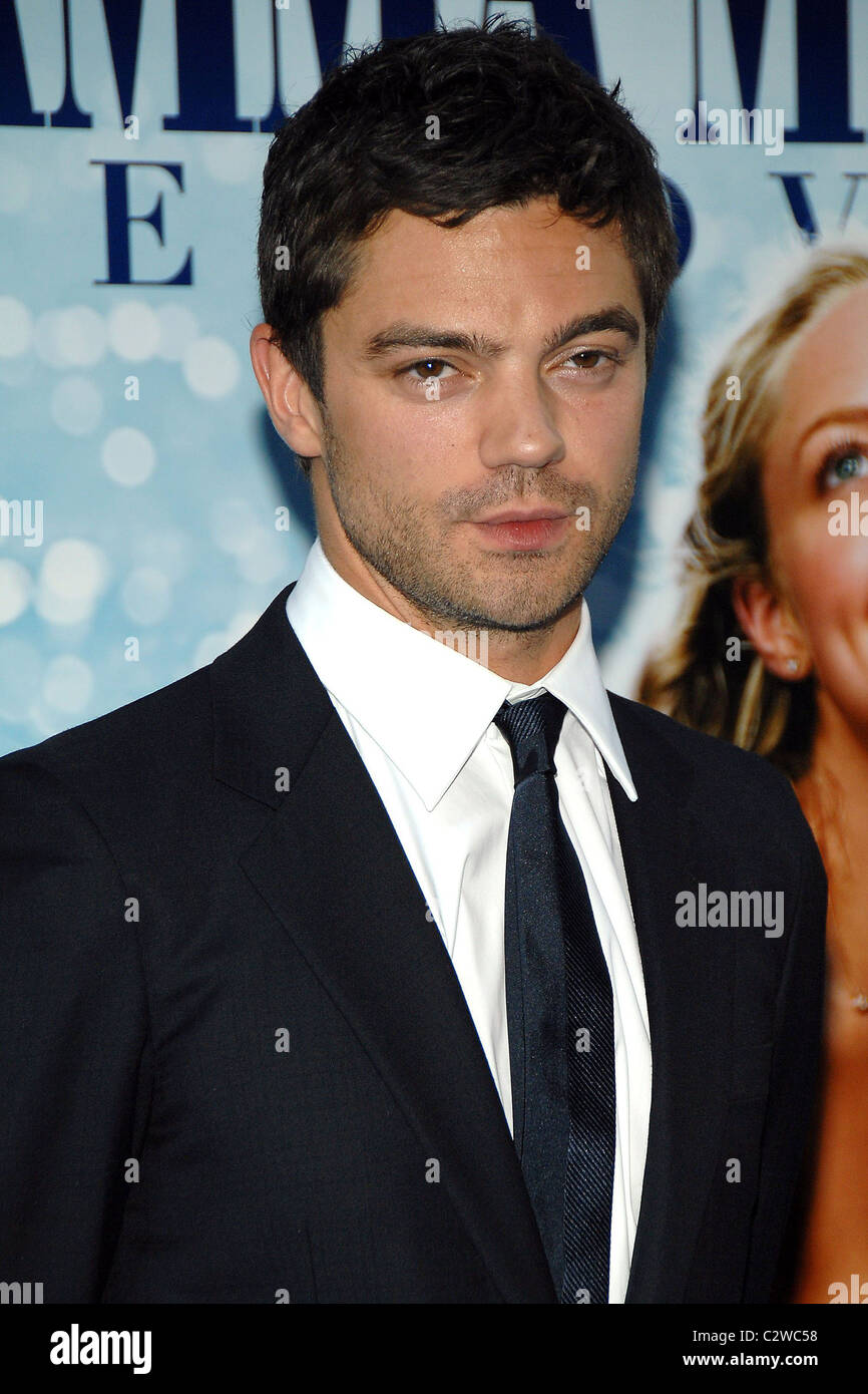 Dominic Cooper The New York Premiere of 'Mamma Mia!' at the Ziegfeld ...