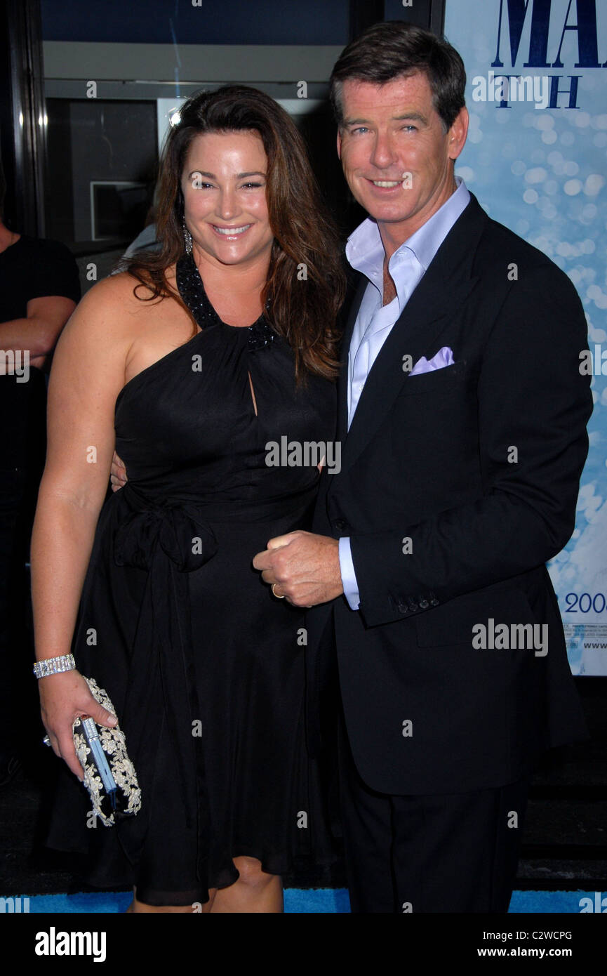 Pierce Brosnan and his wife Keely Shaye Smith The New York Premiere of ...