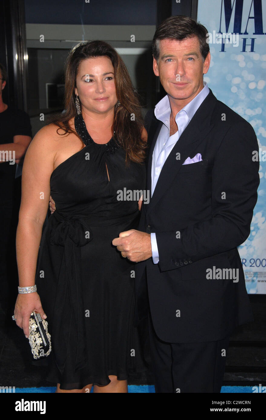 Pierce Brosnan and his wife Keely Shaye Smith The New York Premiere of ...