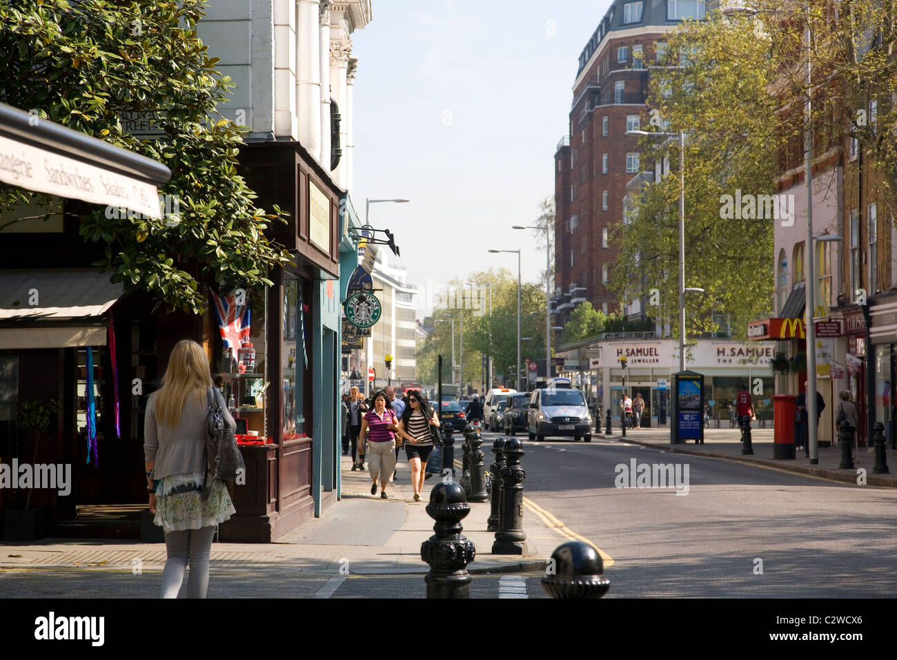 Kings Rd in London Stock Photo - Alamy