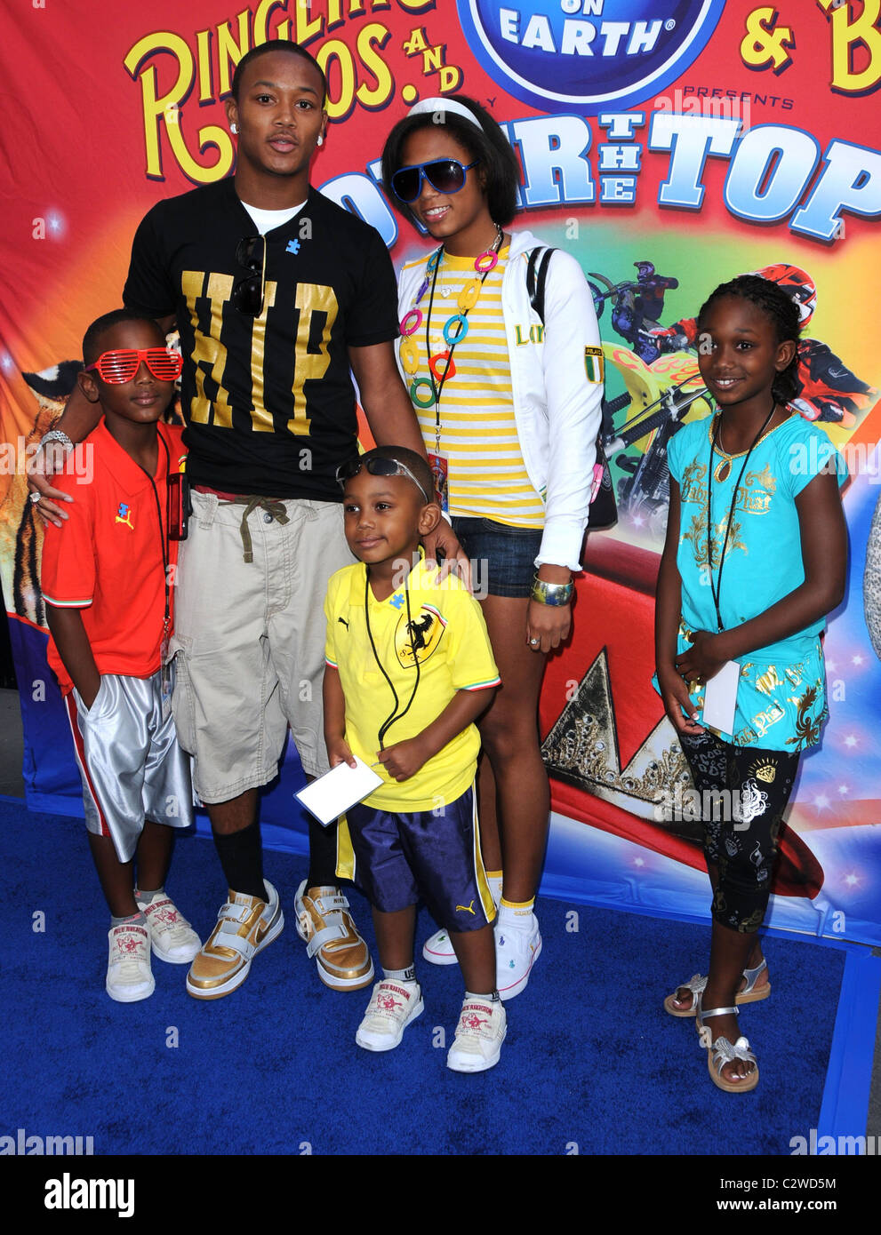 Romeo and Guests 'Over the Top' circus opening held at the Staples ...