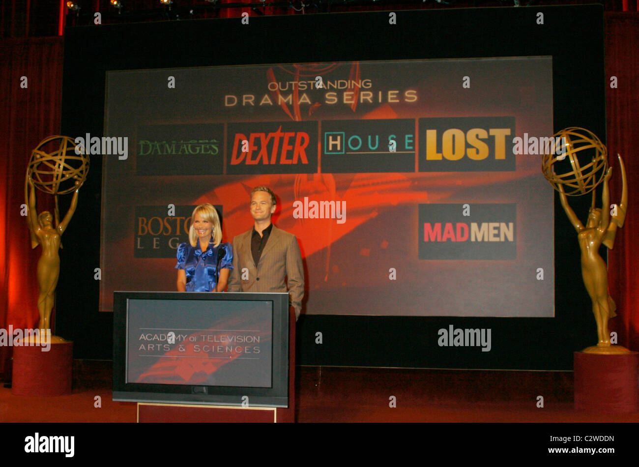 Kristin Chenoweth and Neil Patrick Harris 60th Primetime Emmy Awards ...