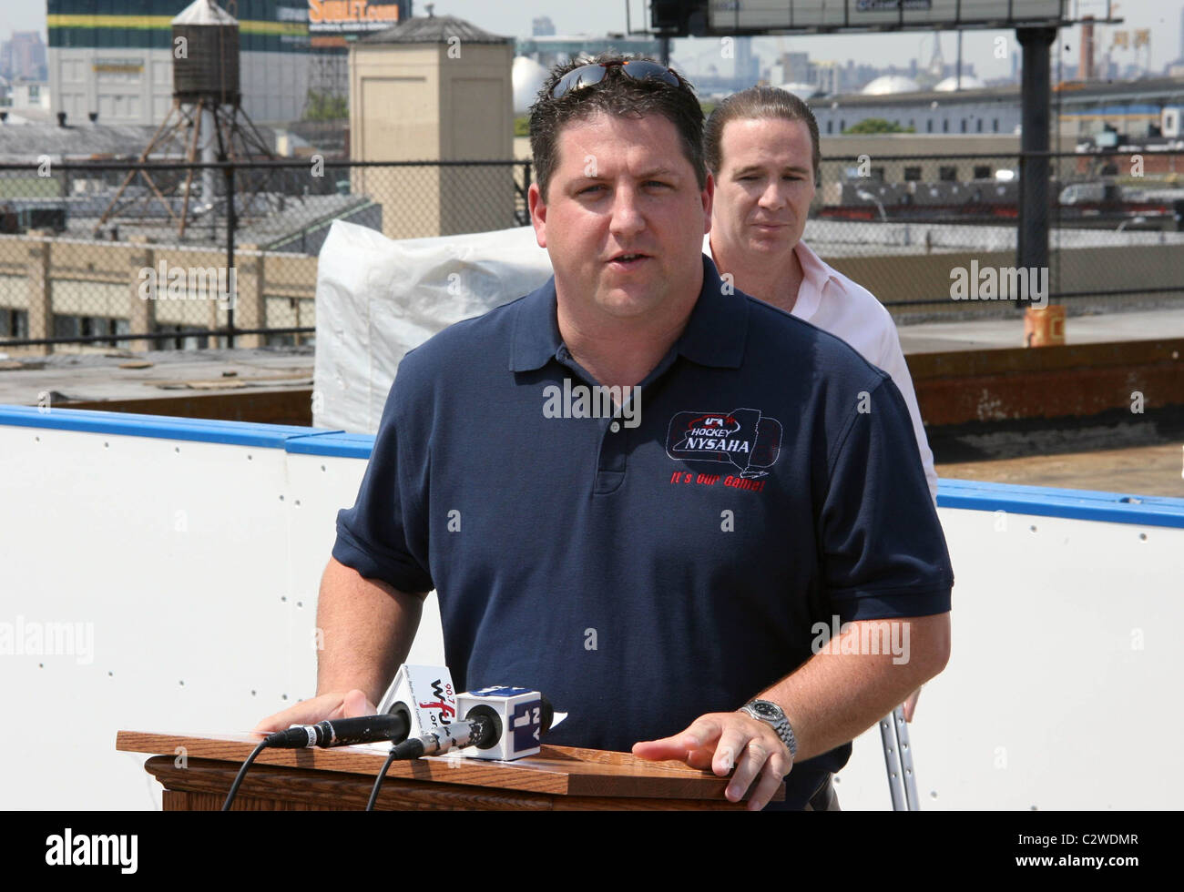Tom Palamara at the ground breaking ceremony for the new 'City Ice ...