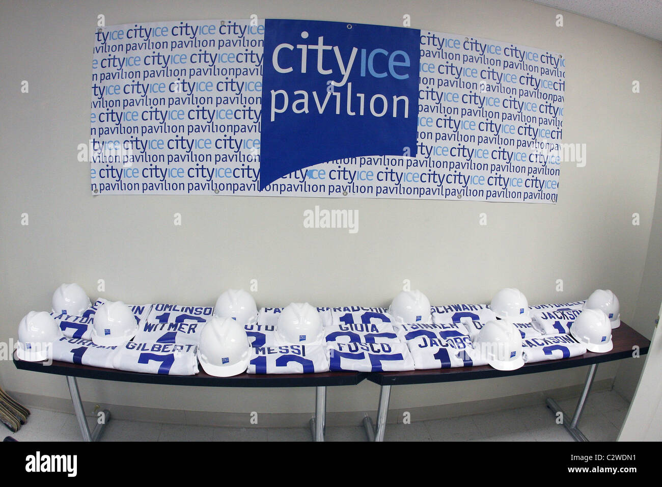 Atmosphere Ground breaking ceremony for the new 'City Ice Pavillion ...