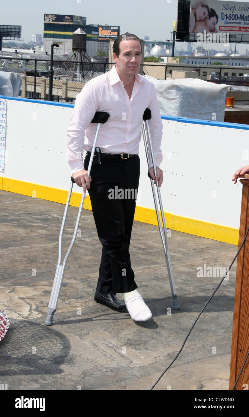 Erik Ekstein at the ground breaking ceremony for the new 'City Ice ...