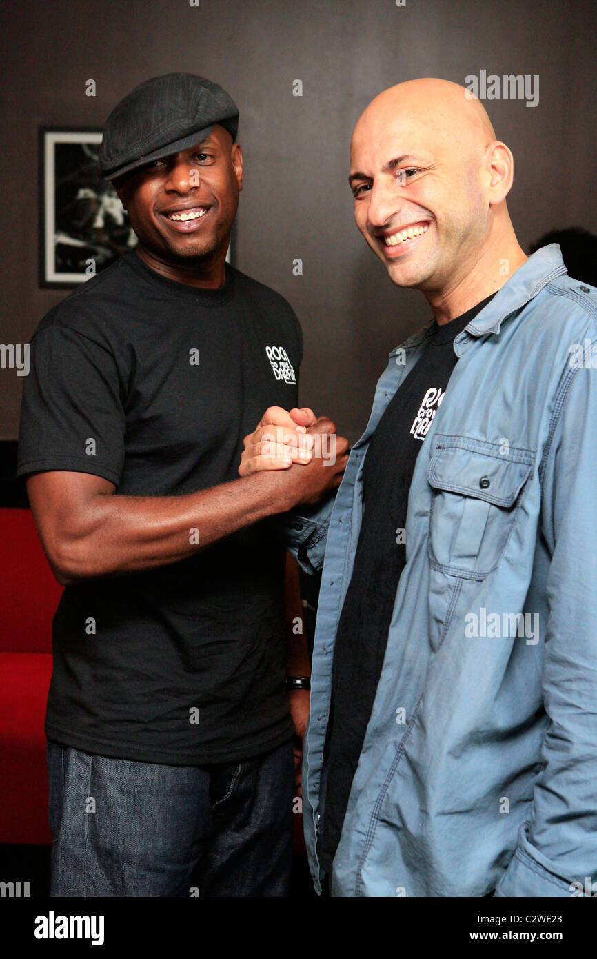 Talib Kweli and Michael Pearlman Talib Kweli performs at the Rock for ...