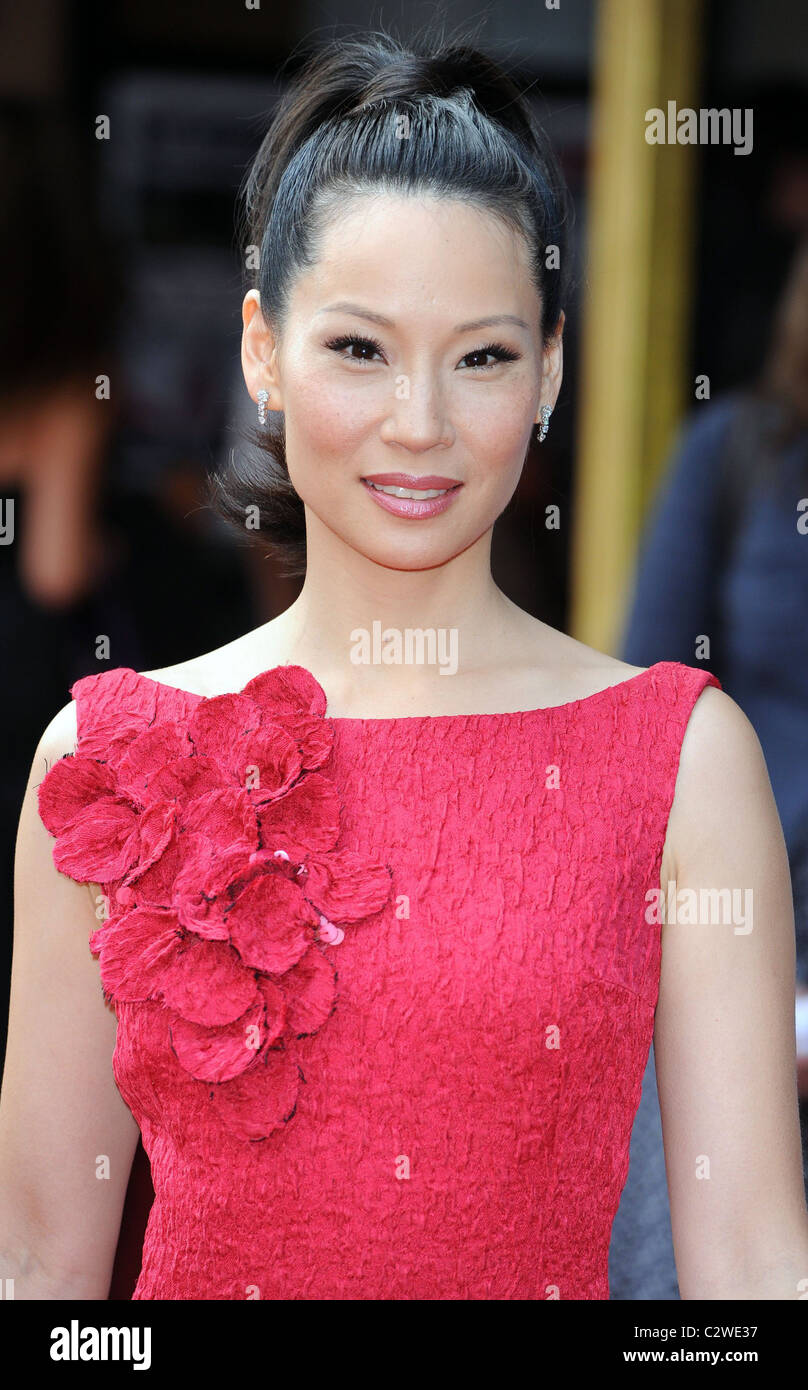 Lucy Liu UK premiere of 'Kung Fu Panda' held at the Vue West End ...