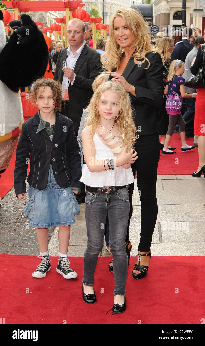 Meg Matthews 'Kung Fu Panda' UK premiere - arrivals held at Vue West ...