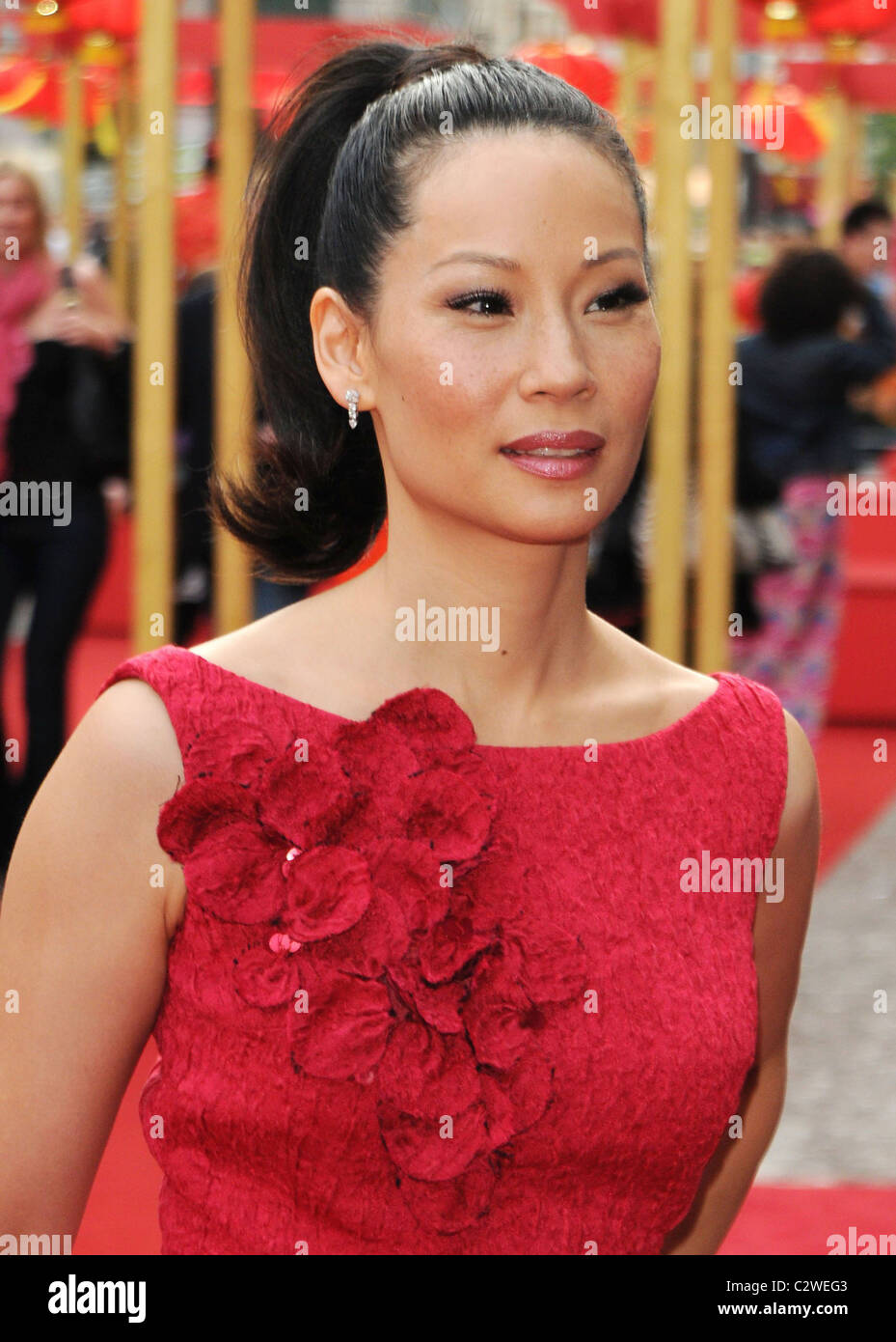 Lucy Liu 'Kung Fu Panda' UK premiere - arrivals held at Vue West End ...