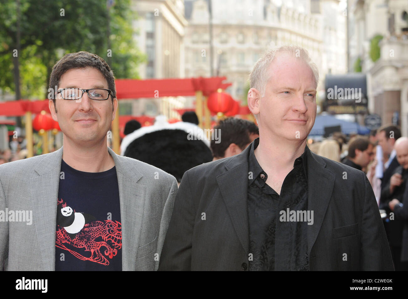 Mark Osbourne and John Stevenson 'Kung Fu Panda' UK premiere - arrivals ...
