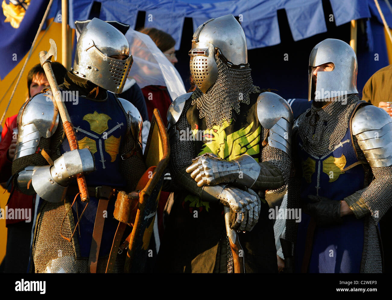 Medieval recreation at the city of Kaunas, Lithuania Stock Photo - Alamy
