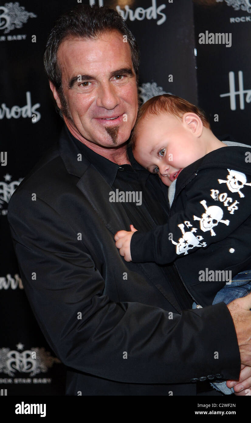 Tico Torres Photocall for Rock Star Baby Collection at Harrods London ...