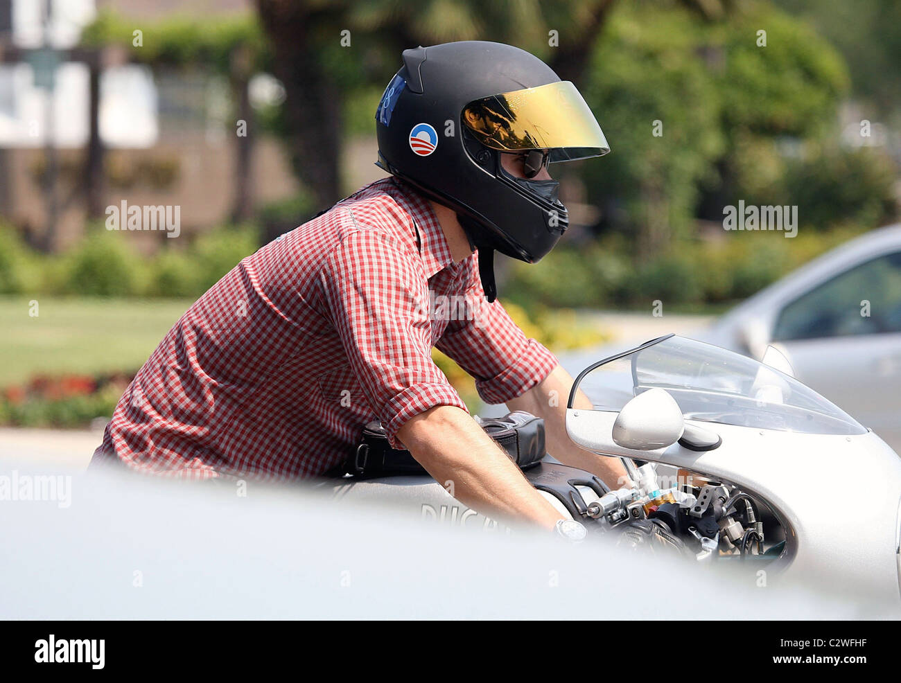 Ryan Reynolds Motorcycle Helmet