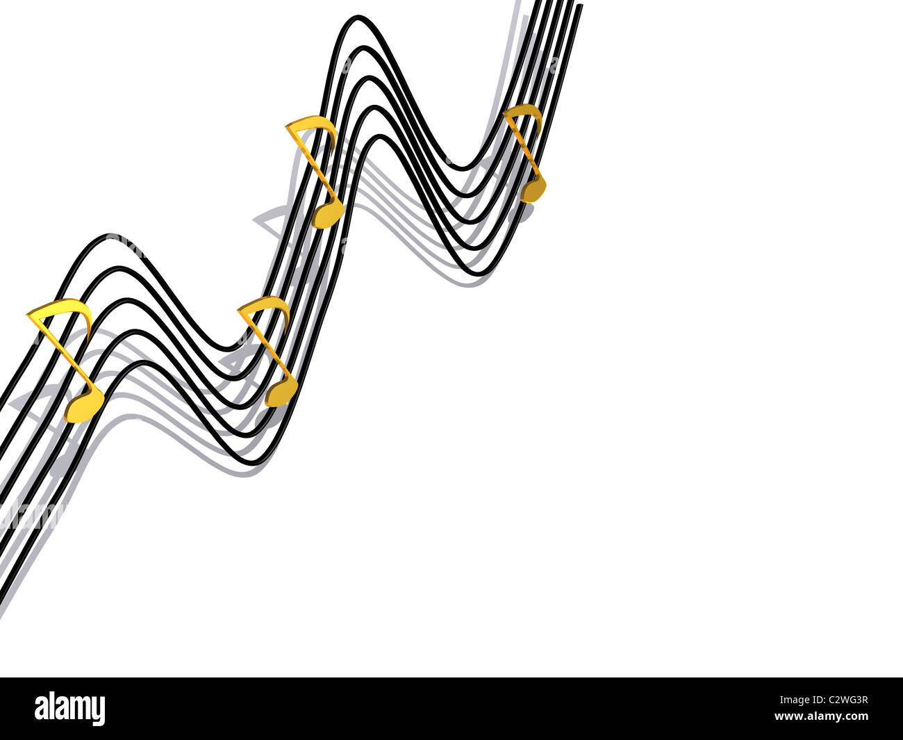 3d Illustration Isolated Musical Notes Stock Photo Alamy 3d-illustration-isolated-musical-notes-stock-photo-alamy