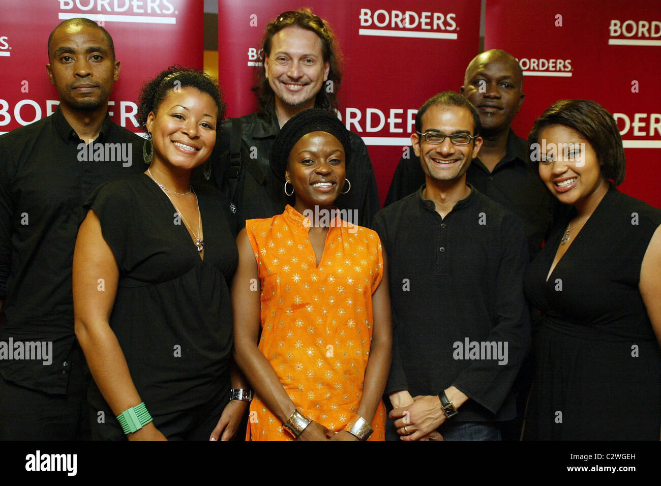 Ugandan singer Omega Bugembe Okello performs and signs copies of her ...