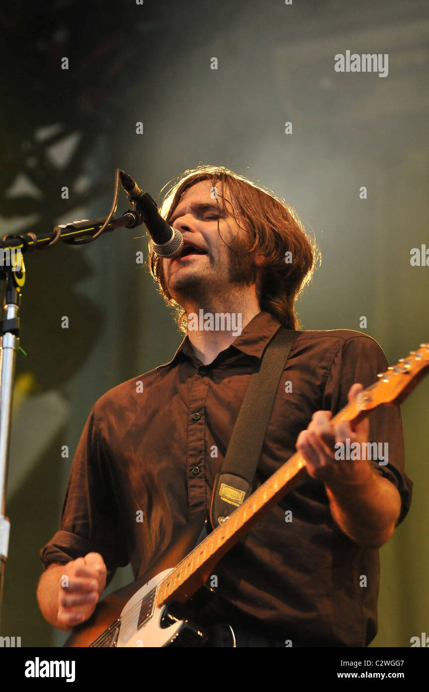 Ben Gibbard of Death Cab for Cutie Latitude Festival - Day One Suffolk ...