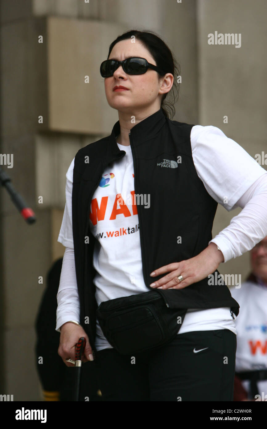 Gill Hicks Gill Hicks walks from London to Leeds in support of her ...