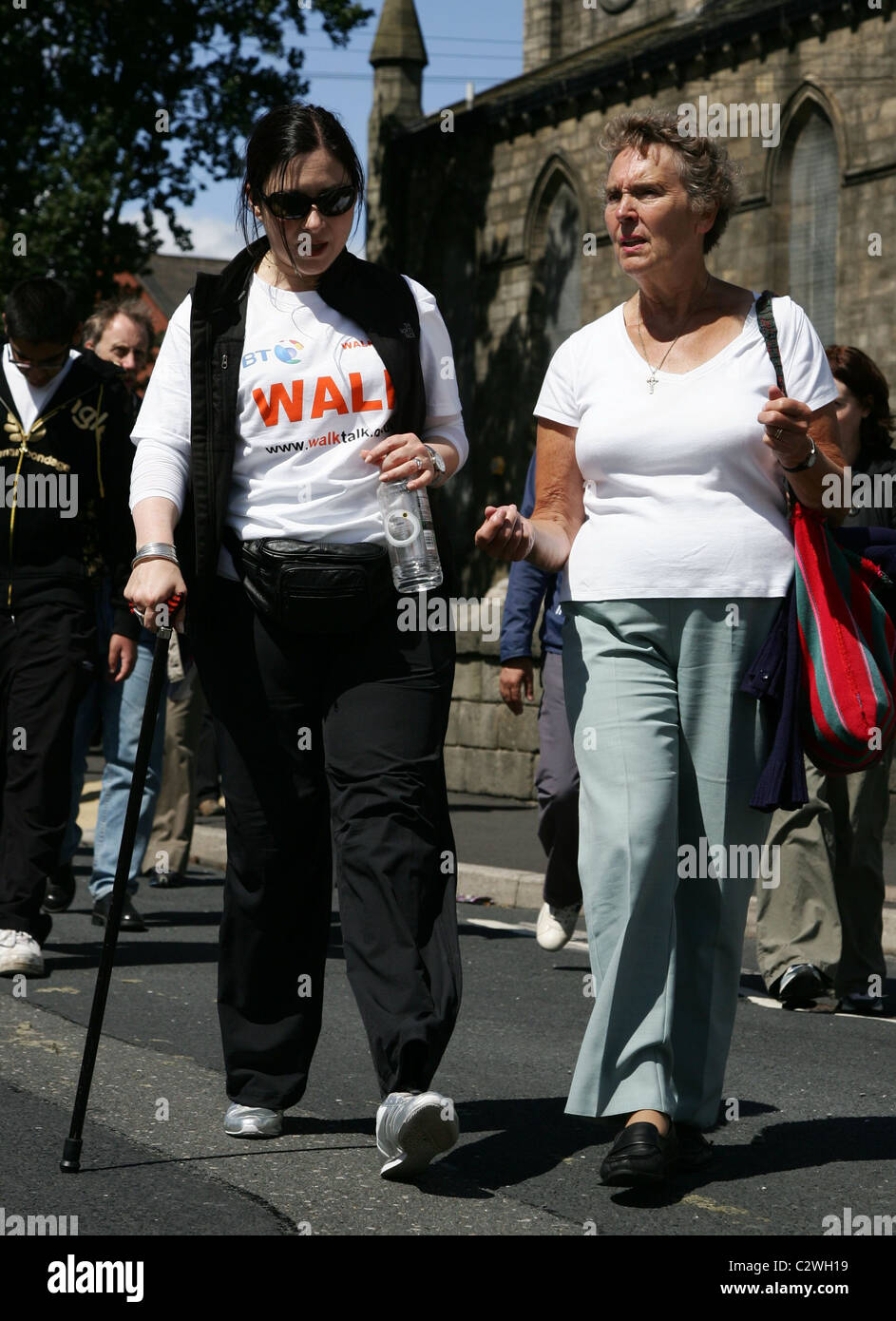 Gill Hicks Gill Hicks walks from London to Leeds in support of her ...