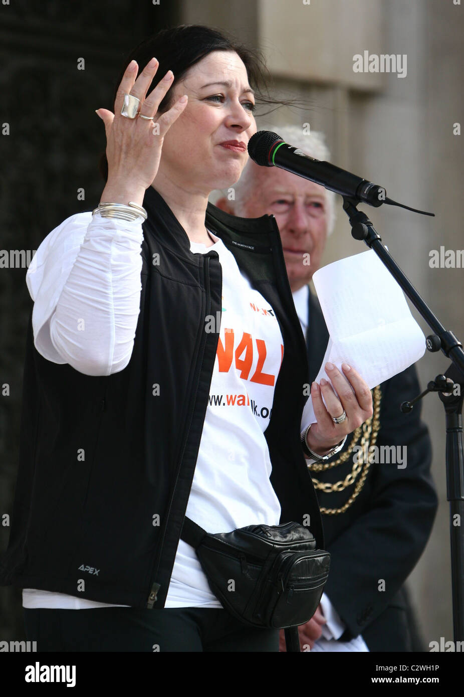 Gill Hicks Gill Hicks walks from London to Leeds in support of her ...