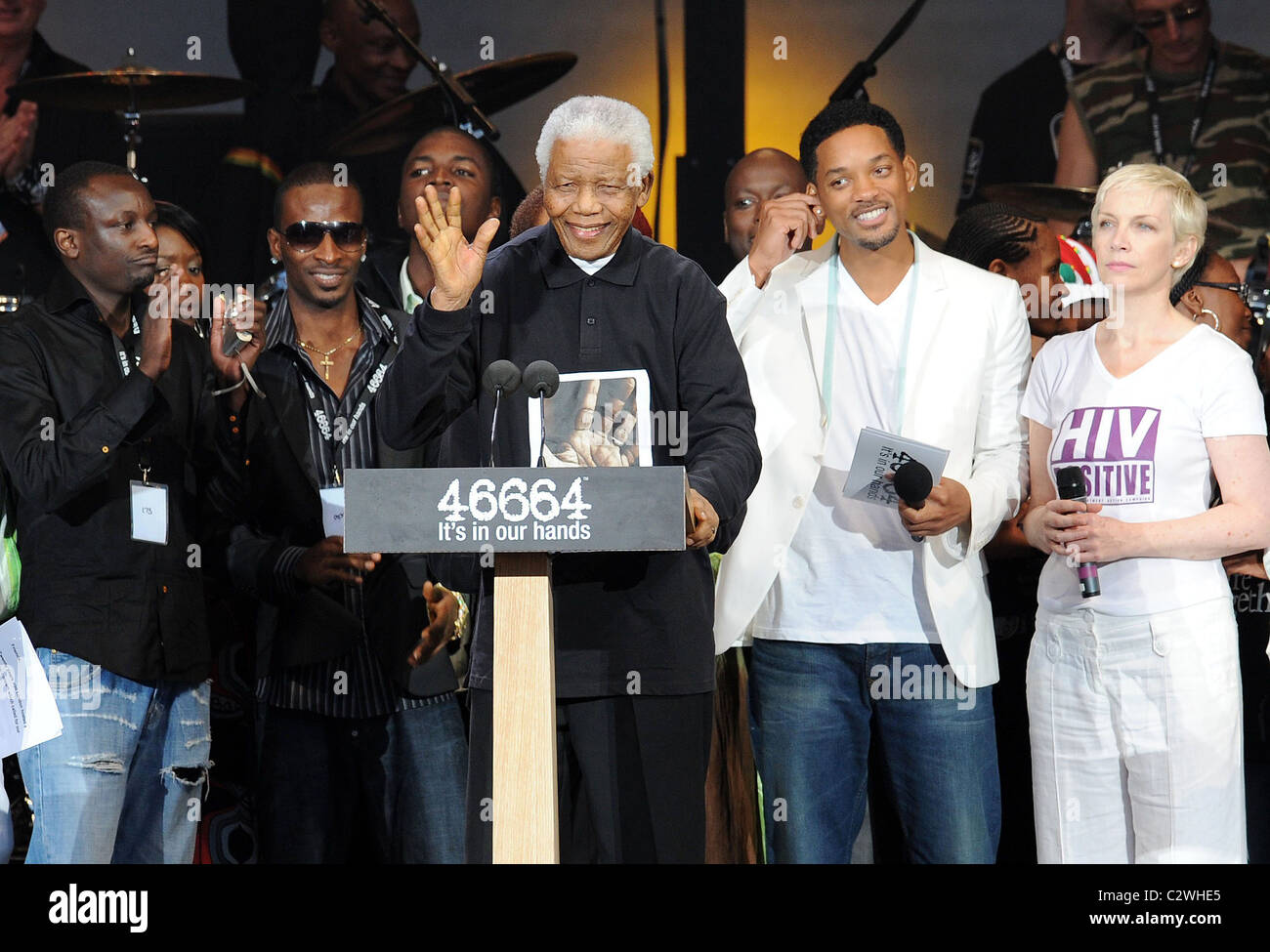 Nelson Mandela Nelson Mandela birthday concert held in Hyde Park ...