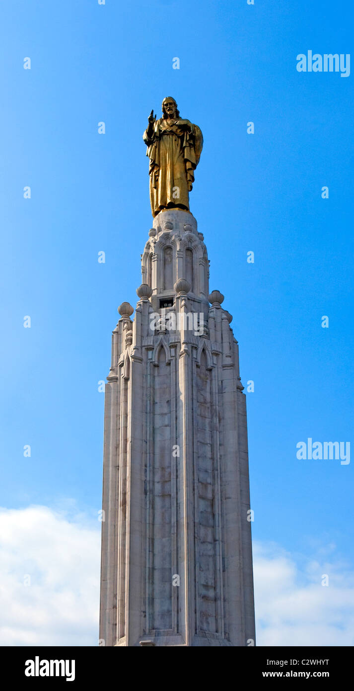Monument to the Sacred Heart of Jesus in Bilbao, Basque Country, Spain ...