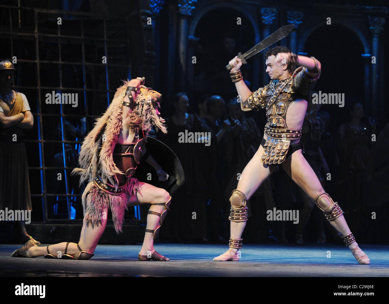 The Mikhailovsky Ballet perform Spartacus at Coliseum London, England ...
