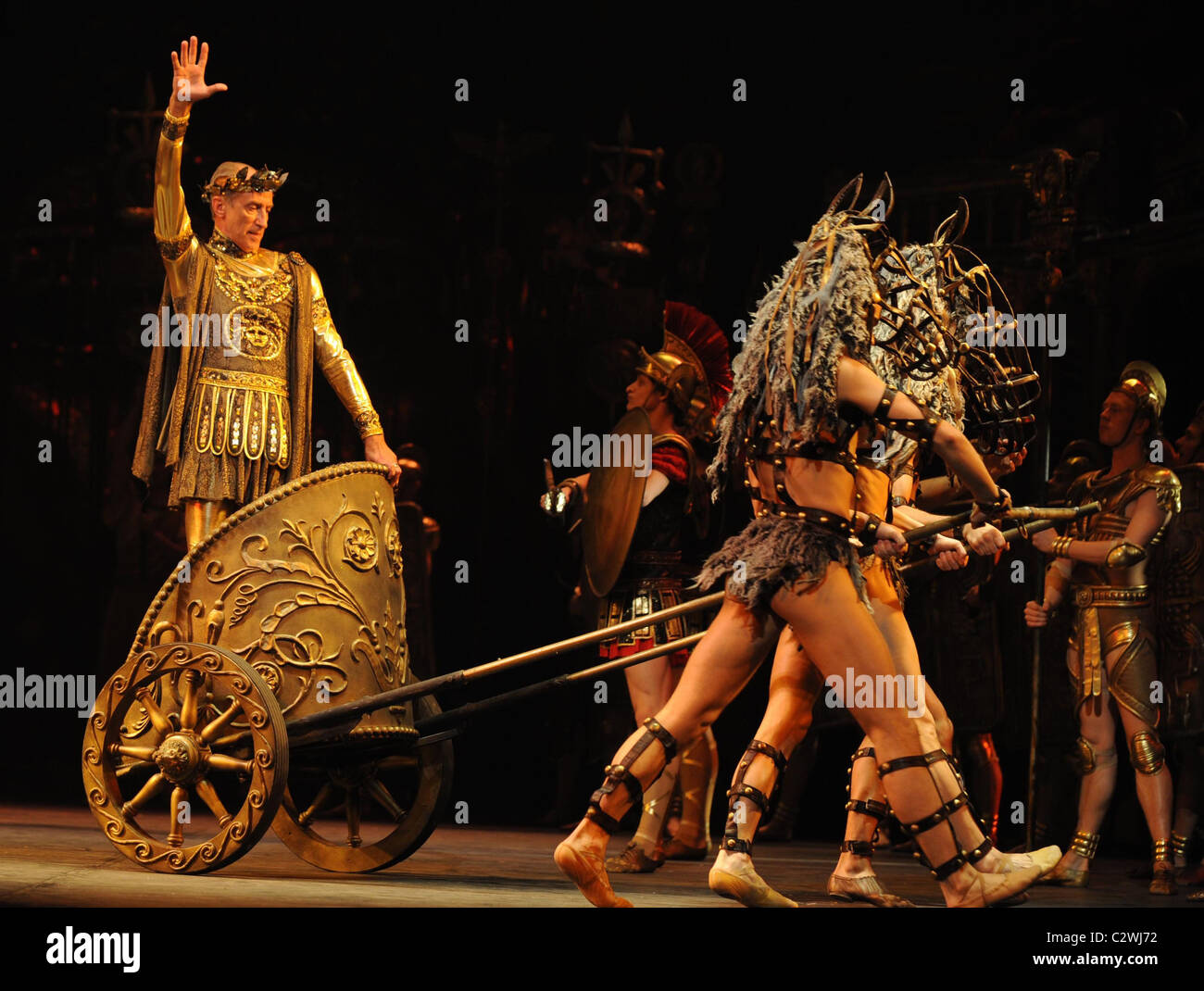 The Mikhailovsky Ballet perform Spartacus at Coliseum London, England ...