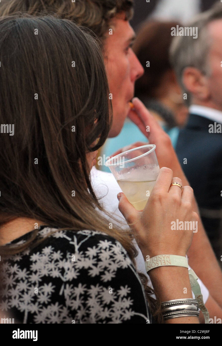 Kate Middleton at Nelson Mandela's 90th Birthday Concert in Hyde Park ...