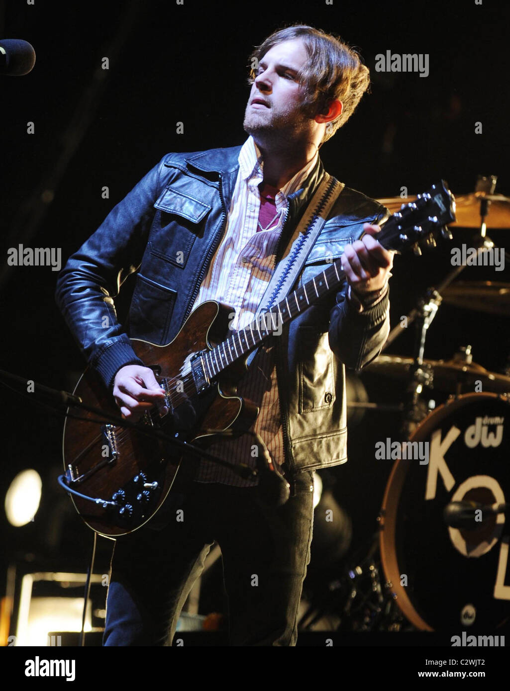 Kings of Leon perform at Glastonbury Festival - Day One Somerset ...