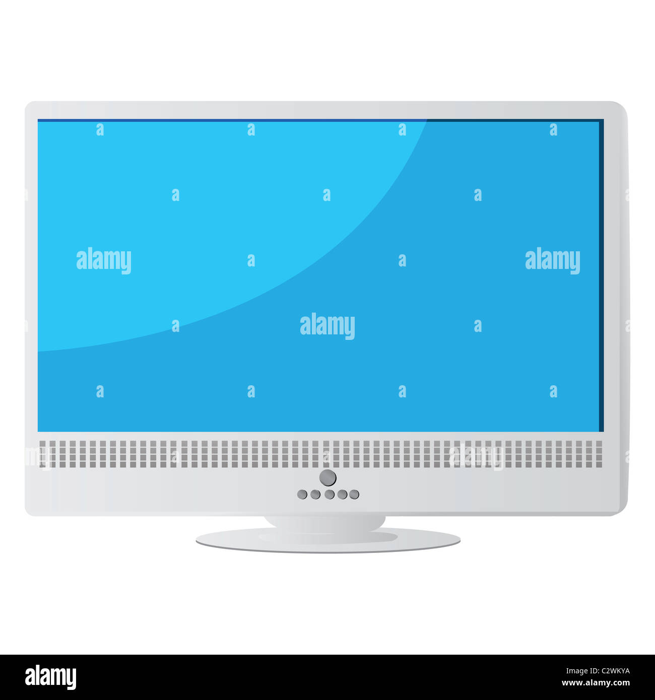 wide screen monitor Stock Photo - Alamy