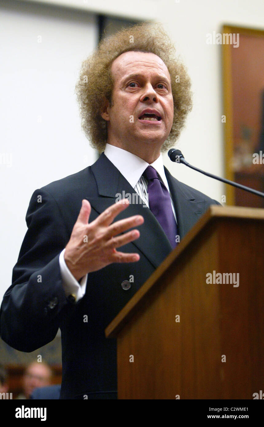 Richard Simmons testifies before the House Education and Labor ...