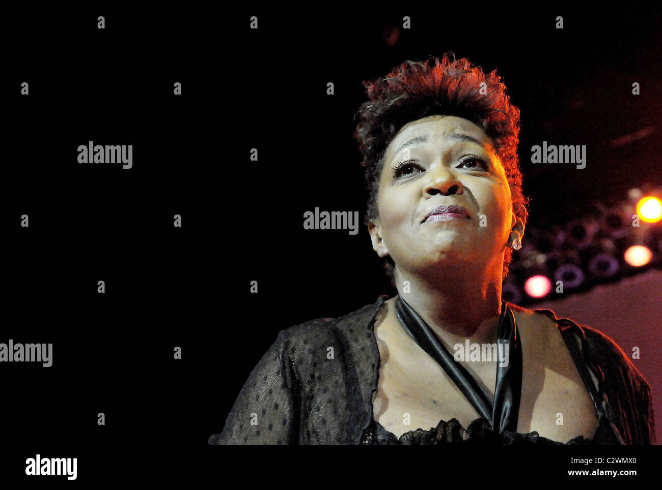 Anita Baker performs live at the 'Seminole Hard Rock Hotel and Casino ...