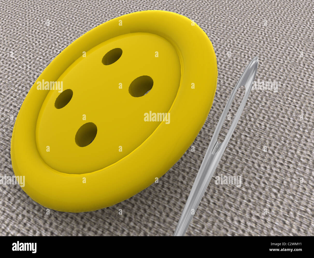 Button needle hi-res stock photography and images - Alamy