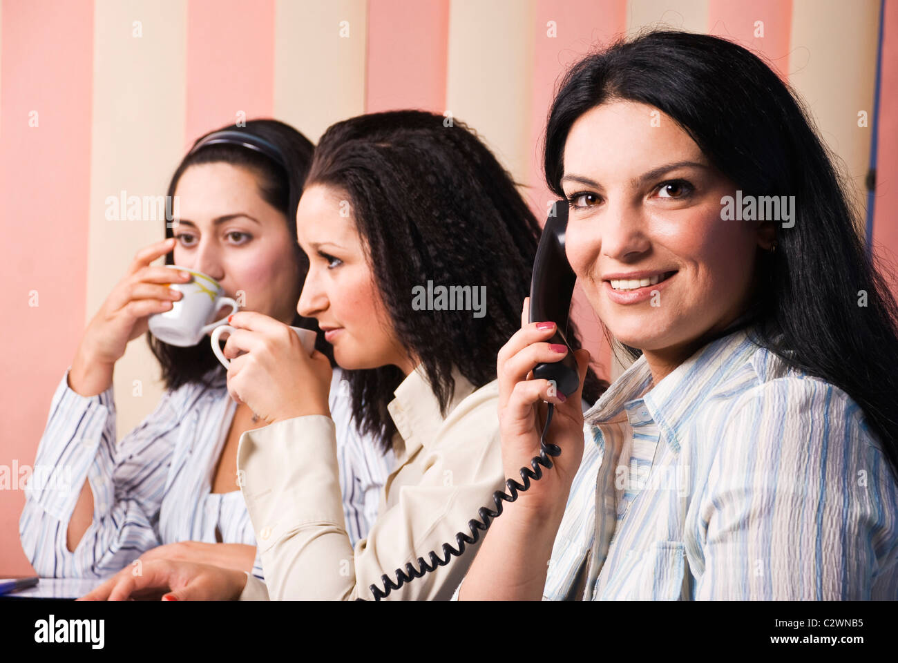 Business conversation first person hi-res stock photography and images ...