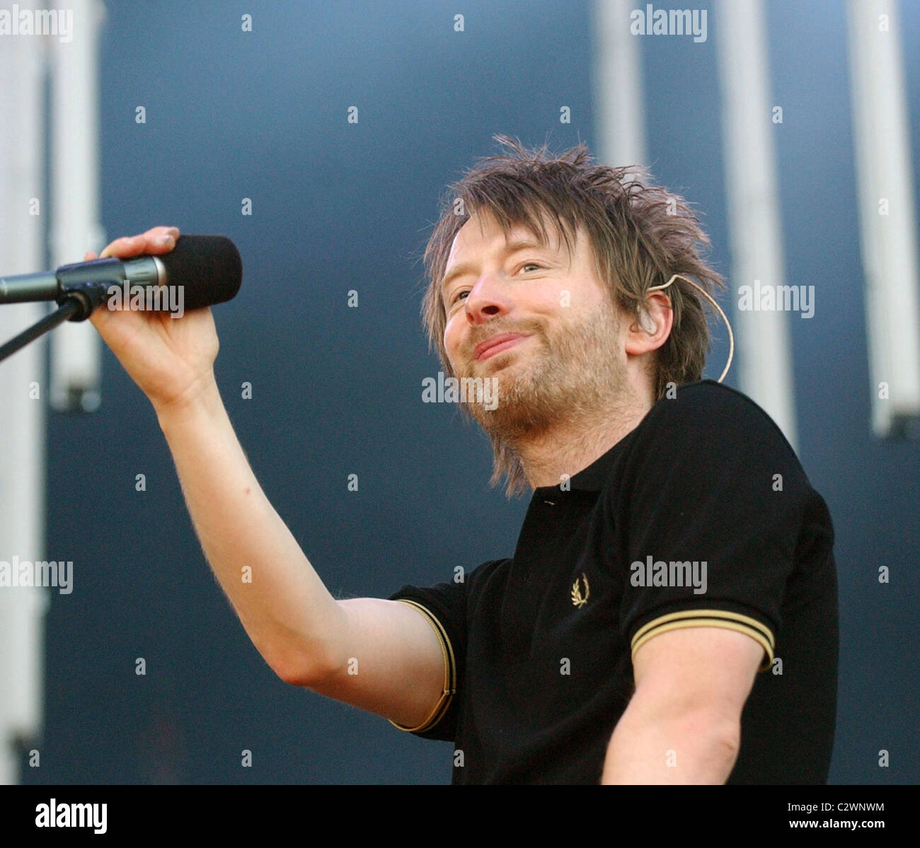 Thom Yorke Radiohead performs a sold out concert at Westerpark ...