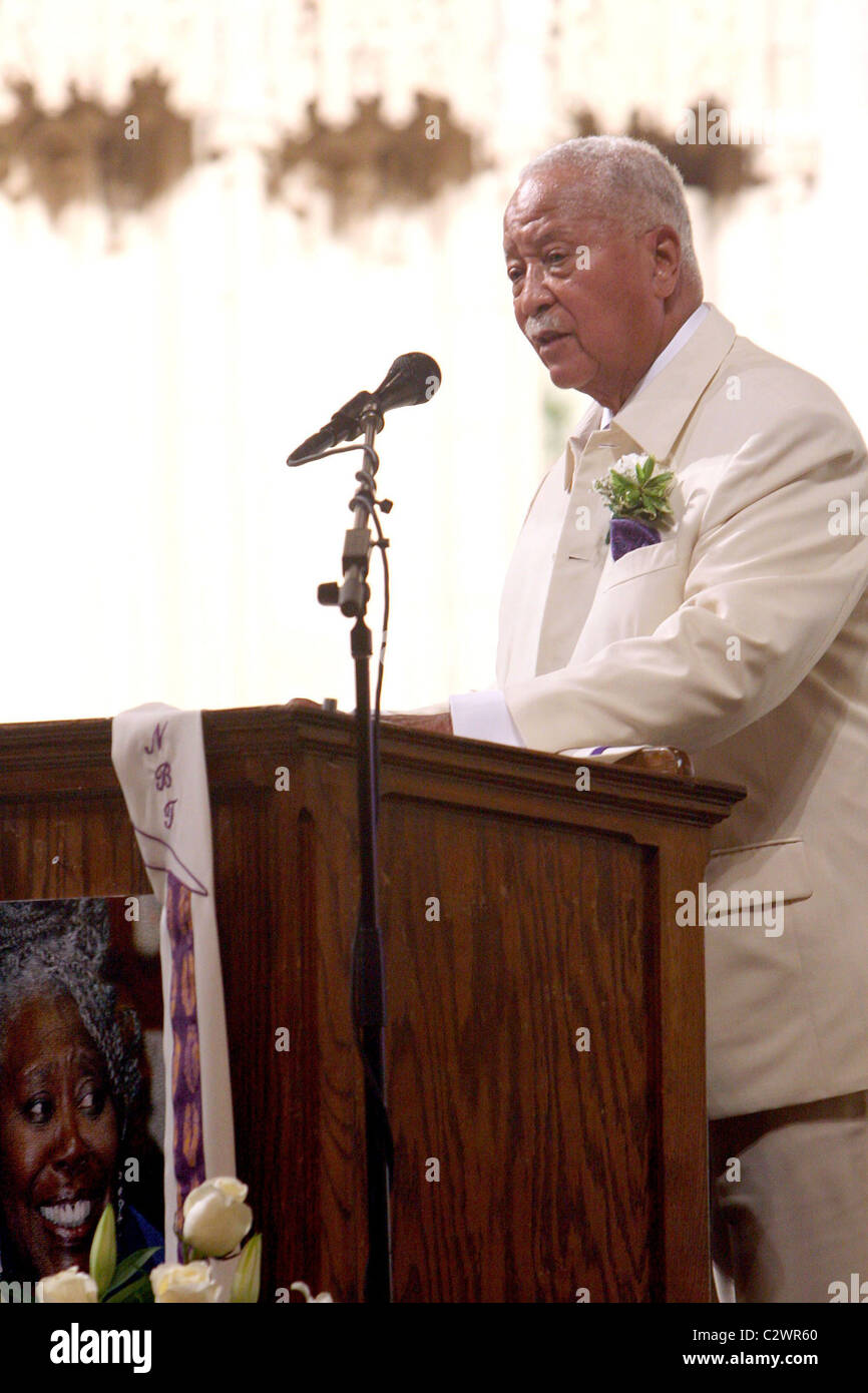 David Dinkins Celebration of the Life and Legacy of Dr. Barbara Ann ...